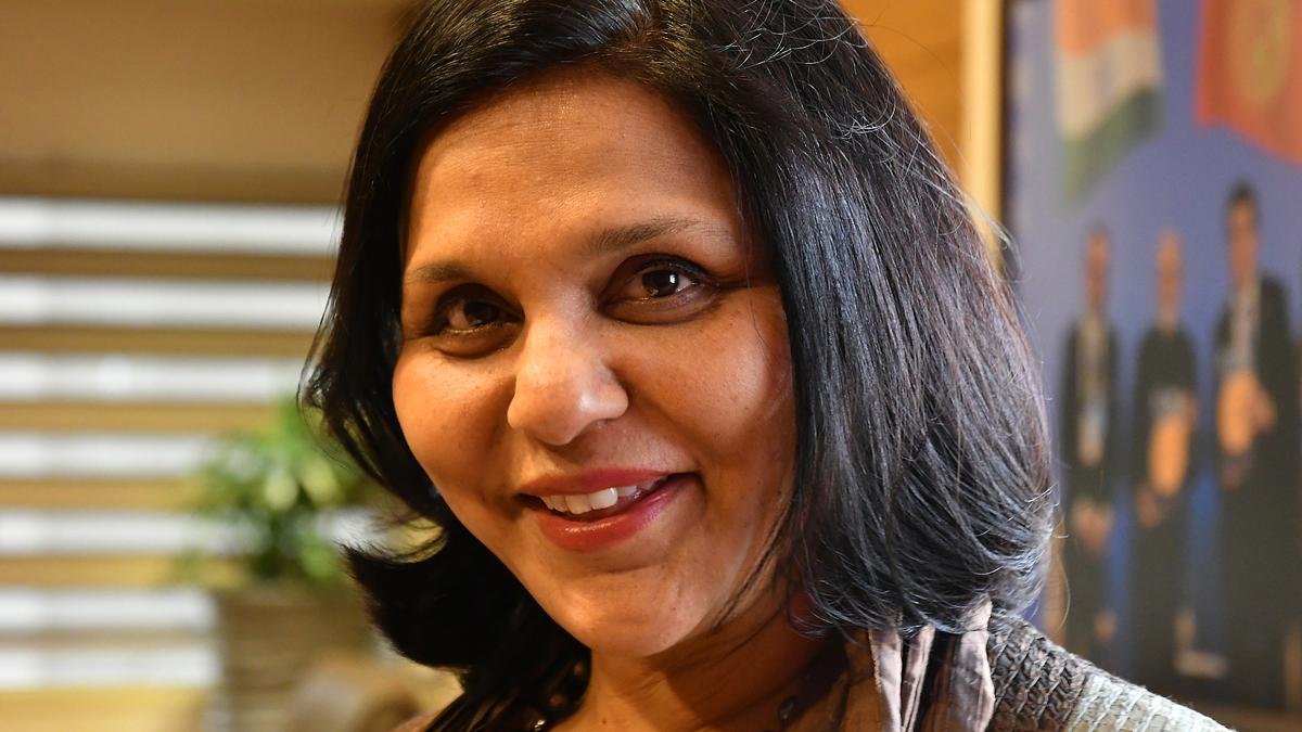 Digital fluency platform, mentorship India’s gift to the world: Sangita Reddy - The Hindu